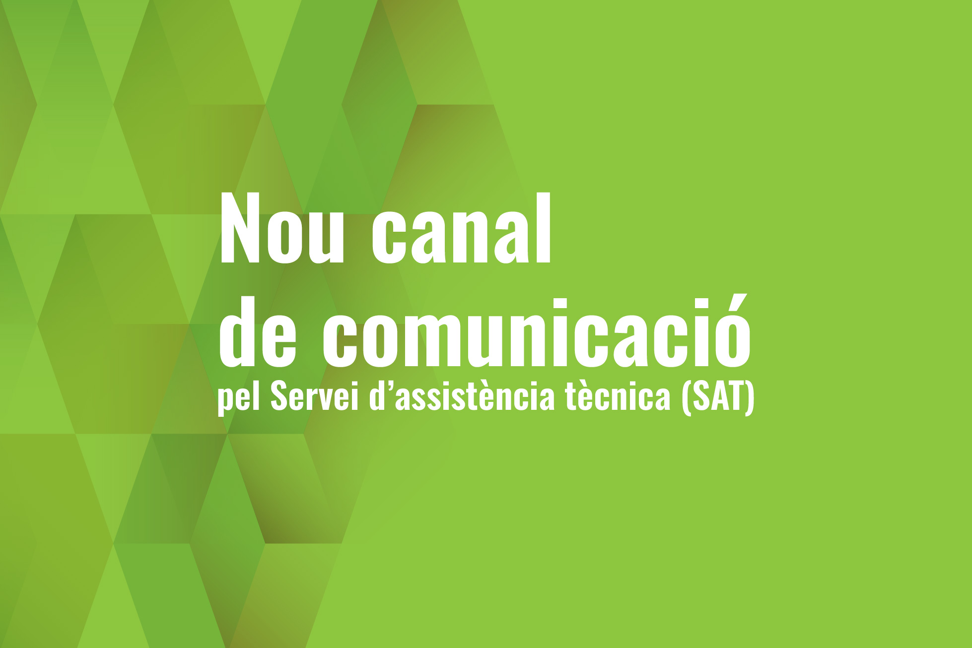Nuevo protocolo de comunicación SAT - REFRICA